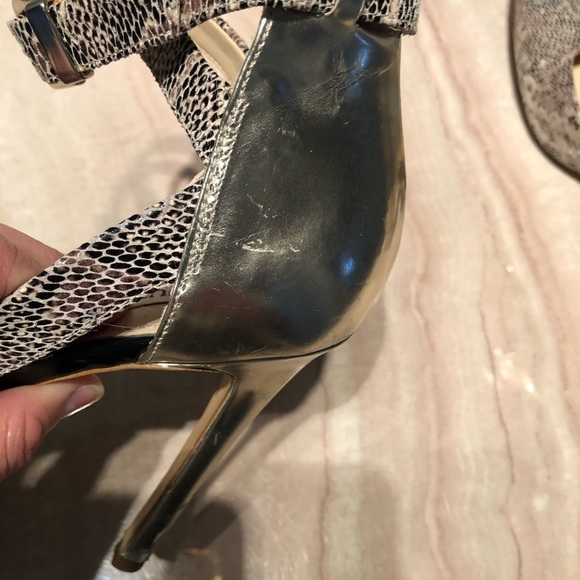 Guess | Shoes | Guess Ambelu Snake Skin Stiletto Heels | Poshmark